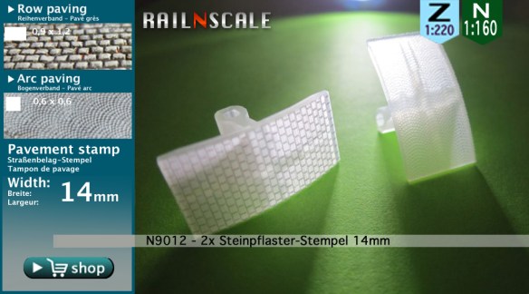 In the picture: our pavement tools! | RAILNSCALE