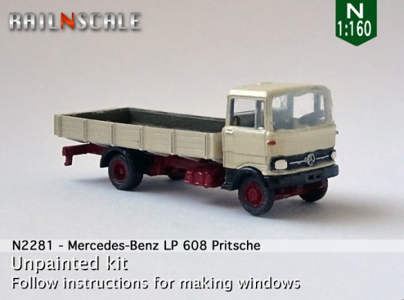 Mercedes-Benz LP 608 | RAILNSCALE