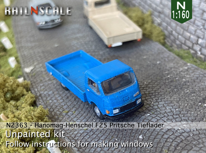 Hanomag-Henschel F25 Pritsche | RAILNSCALE