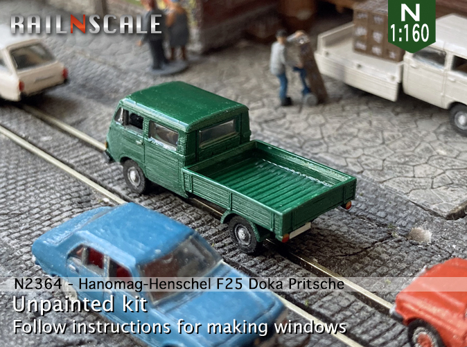 Hanomag-Henschel F25 Pritsche | RAILNSCALE