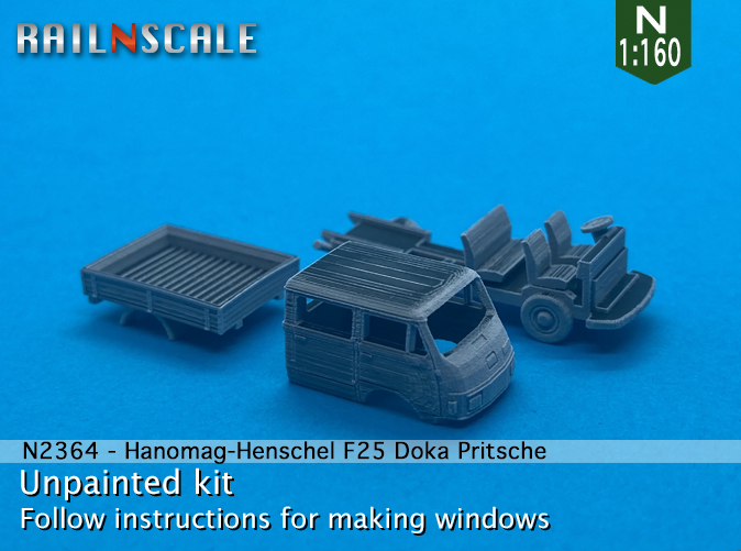 Hanomag-Henschel F25 Pritsche | RAILNSCALE