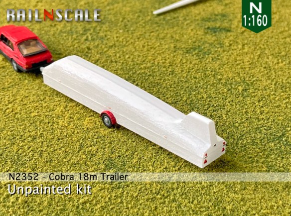Cobra 18m Trailer | RAILNSCALE