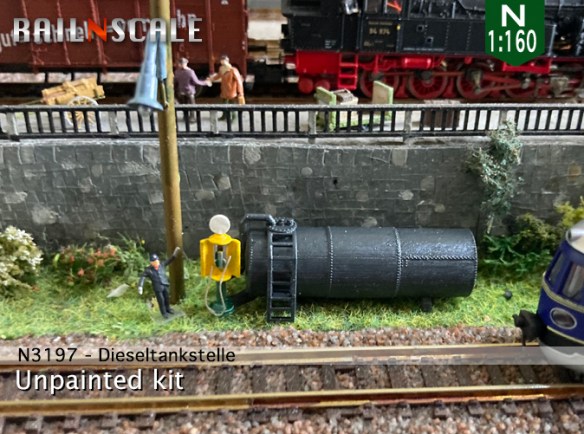 Dieseltankstelle (Epoche II-III) | RAILNSCALE