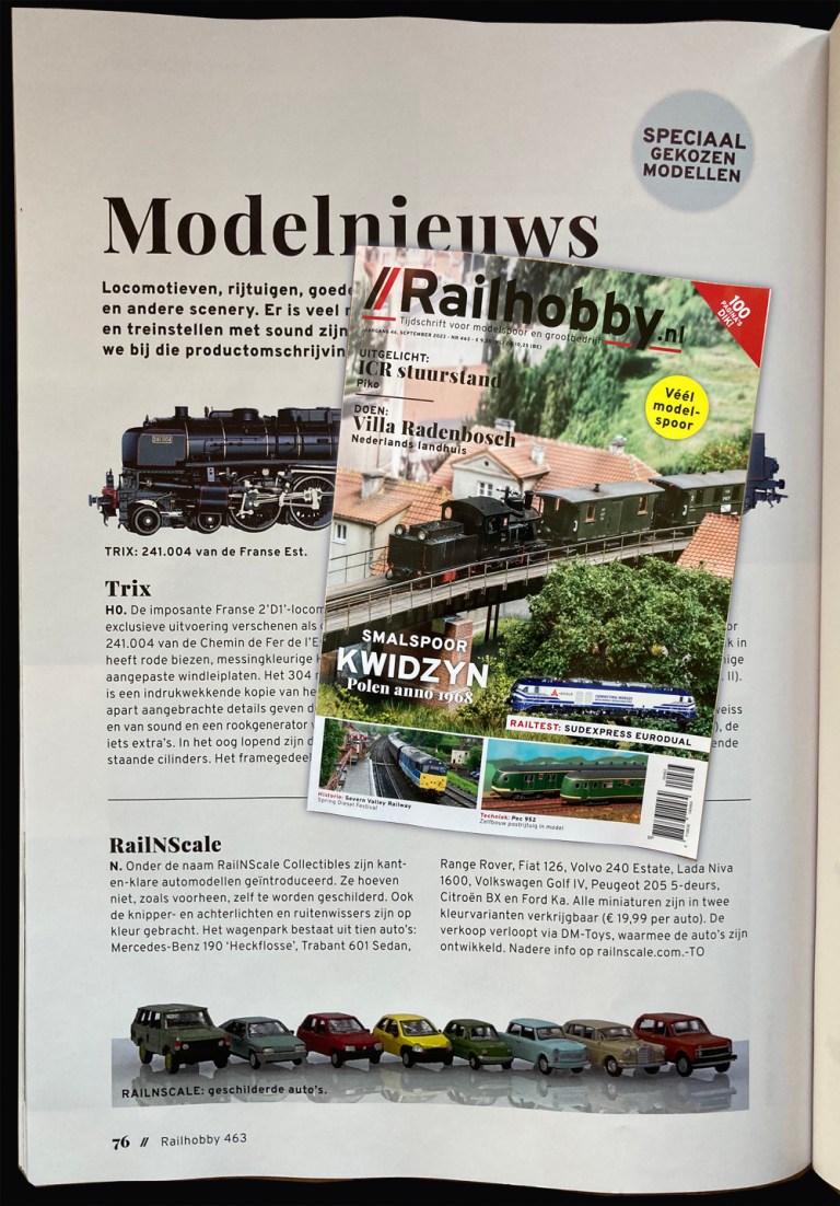 RAILNSCALE Collectibles in the media | RAILNSCALE